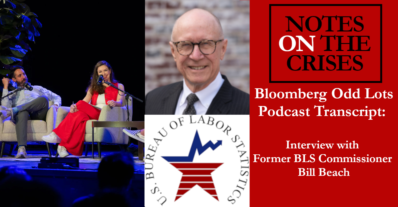 Bloomberg Odd Lots Podcast Transcript: An Interview with Former BLS ...
